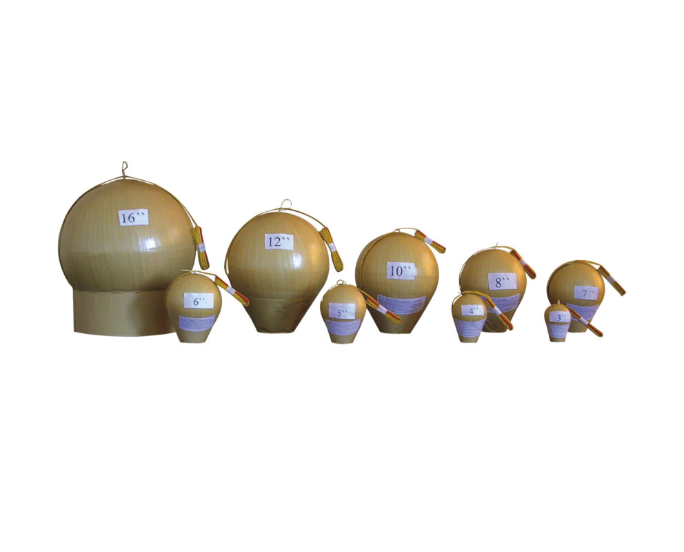 Bombe 2" display shells - Artificii Timișoara